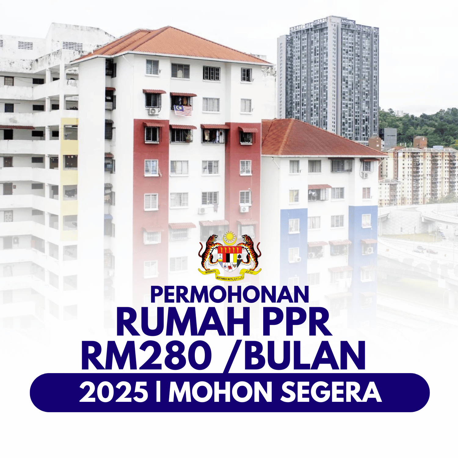 BORANG PERMOHONAN RUMAH PPR RM280 SEBULAN 2025 - Bungaraya.My